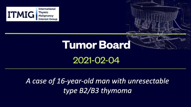 ITMIG - Virtual Tumor Board - cases